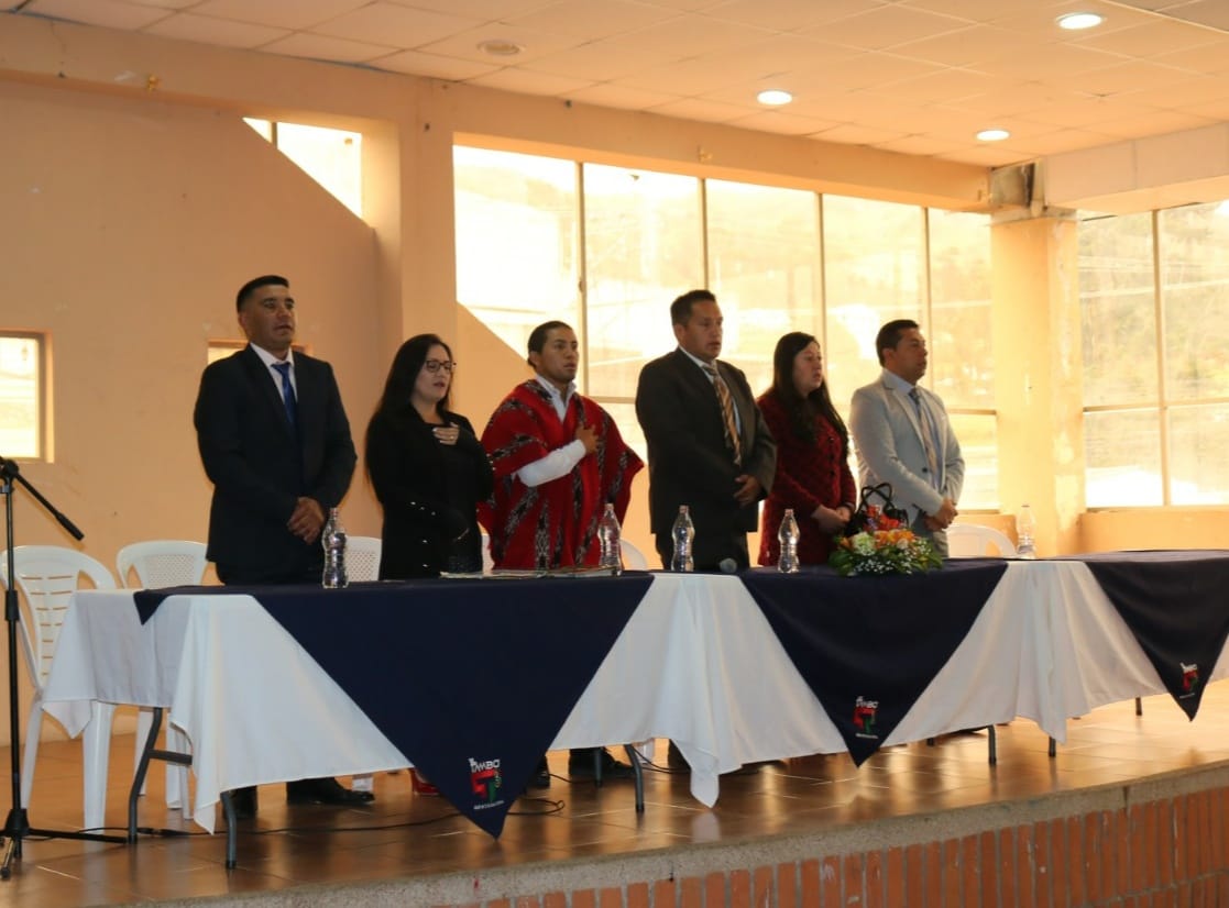 Se realizó sesión inaugural del Concejo Municipal El Tambo